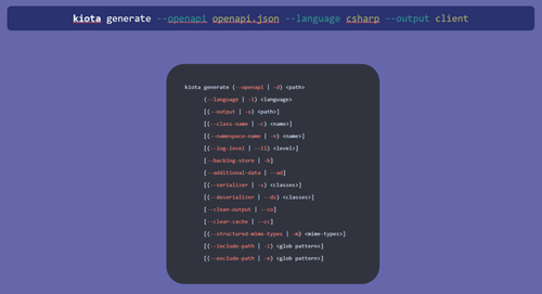 How To Generate Atlas Api Sdks Using Microsoft Kiota Tool